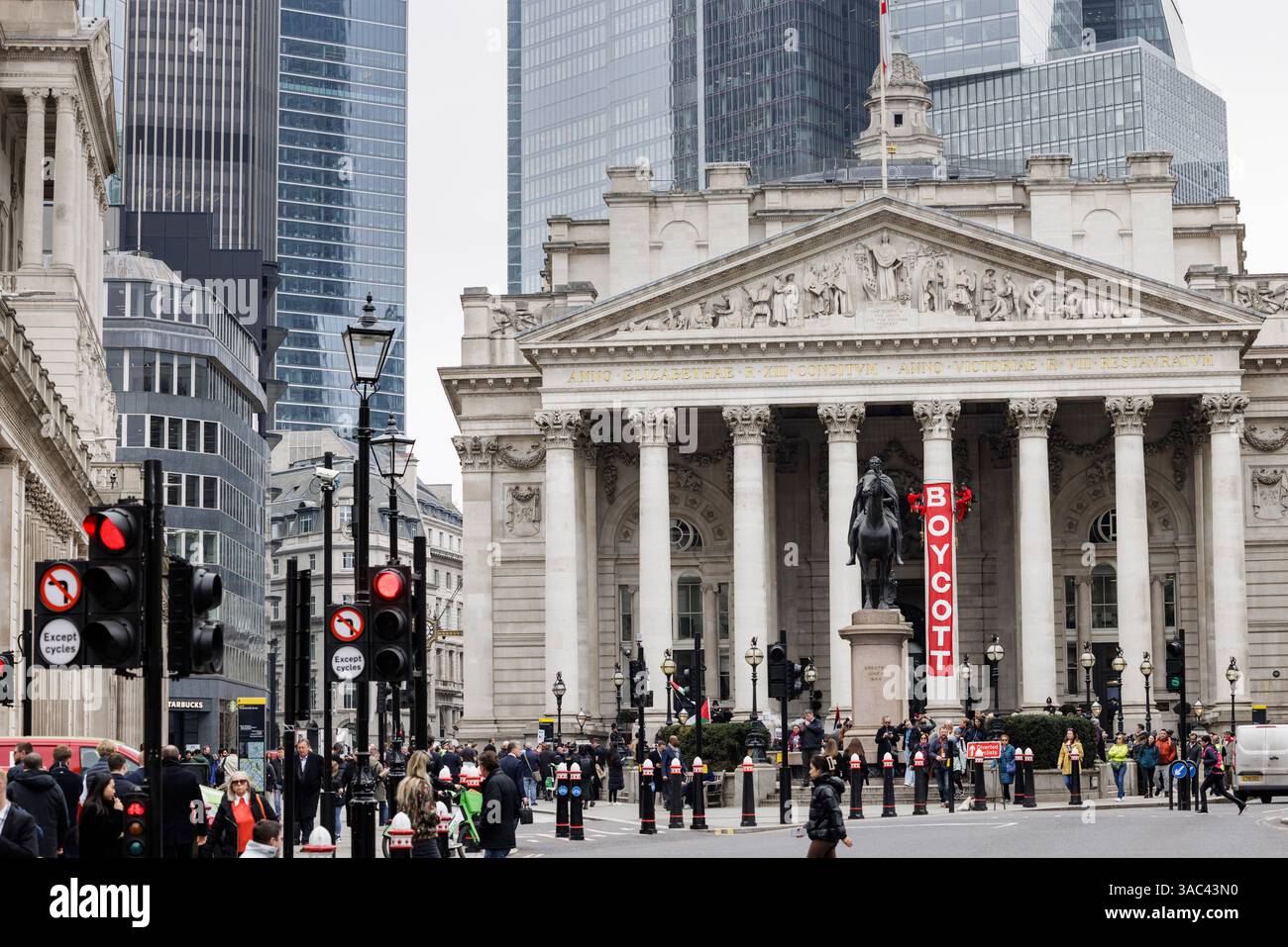 Boycottbloodyinsurance hi-res stock photography and images - Alamy