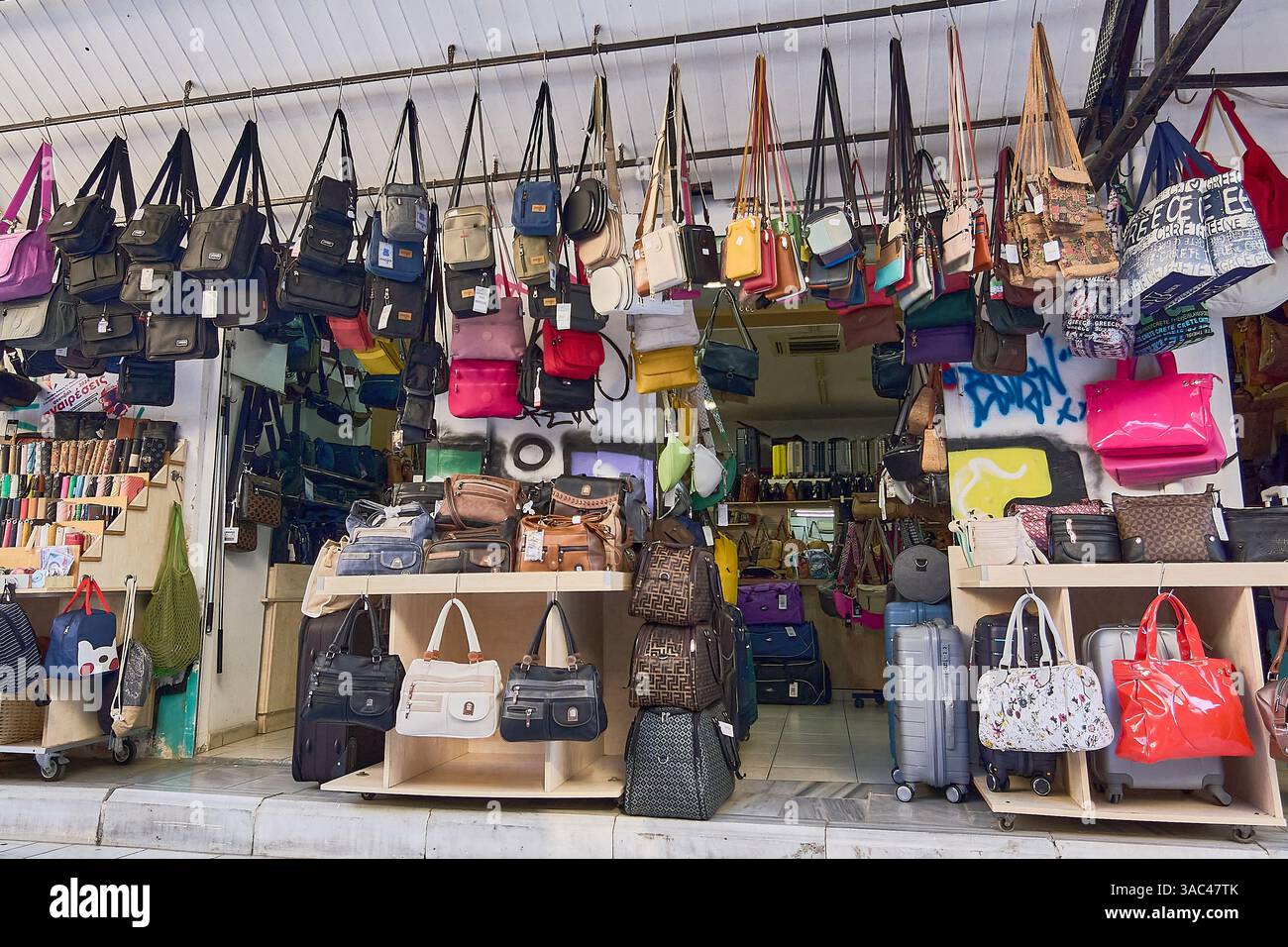 Organized shelves racks displaying hi-res stock photography and images ...