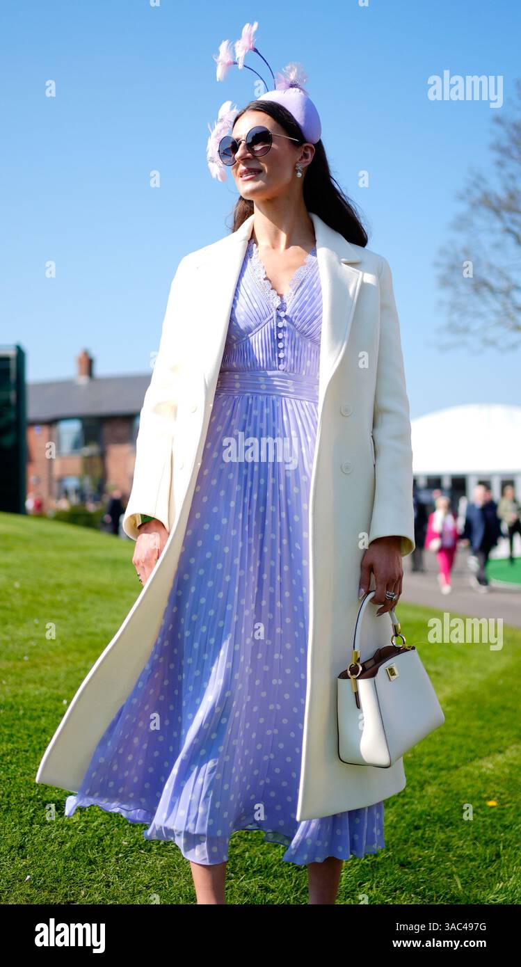 Katie Young partner of Mark Walsh on day one of the Randox Grand ...