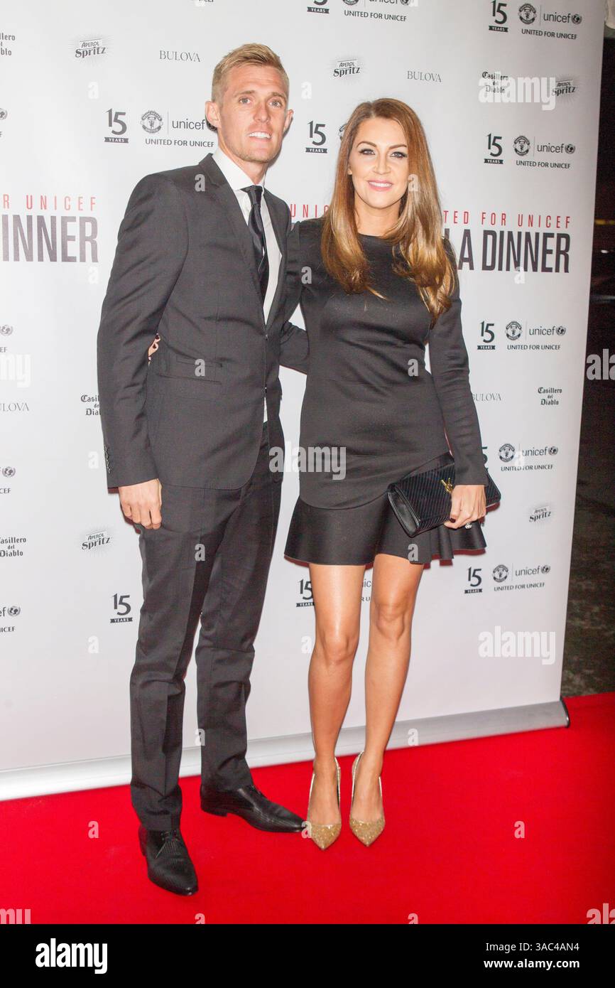Darren and hayley Fletcher attend United for UNICEF Gala Dinner at Old ...