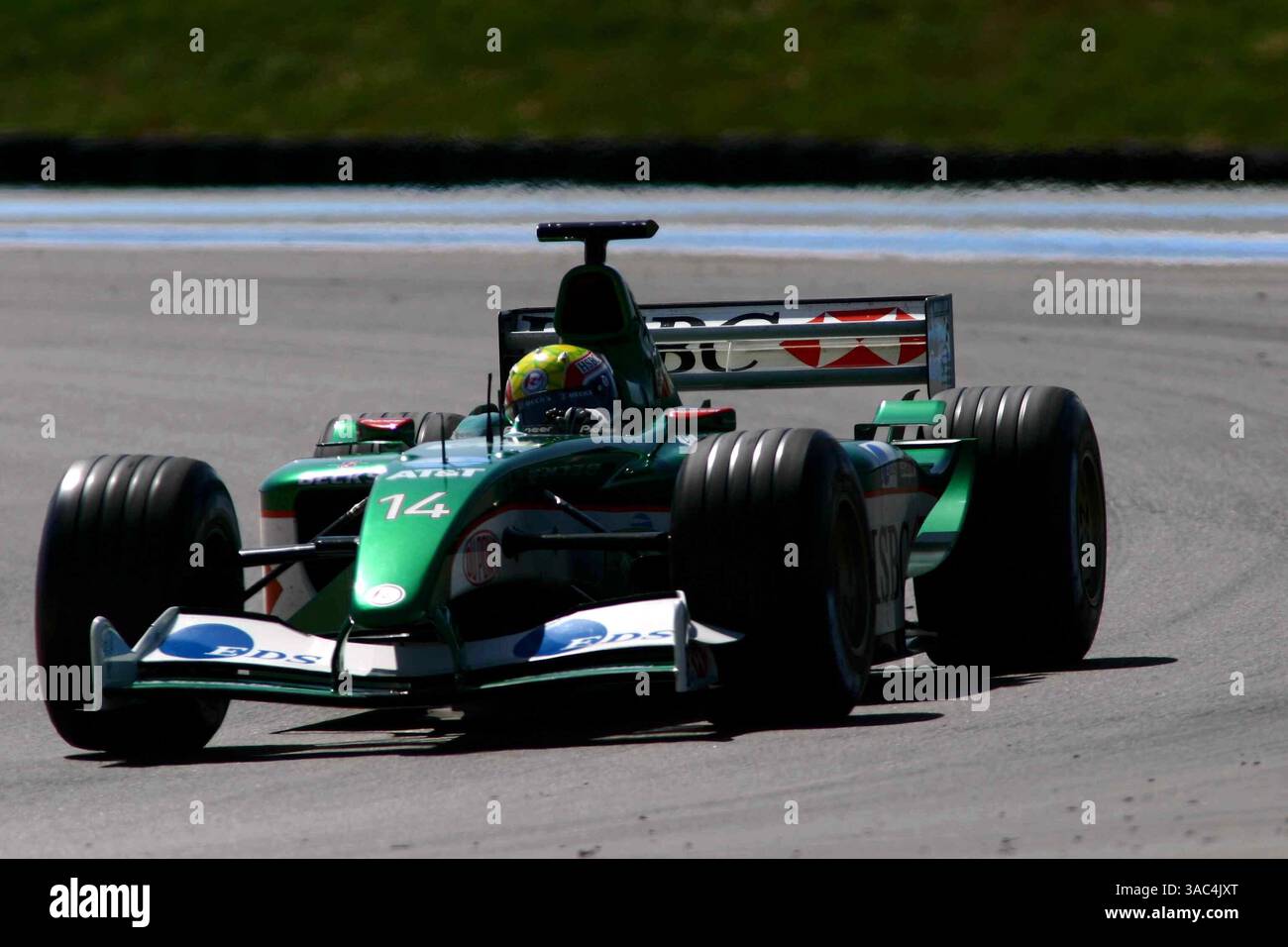 Mark Webber (AUS) Jaguar Cosworth R4..Formula One Testing, Paul Ricard ...