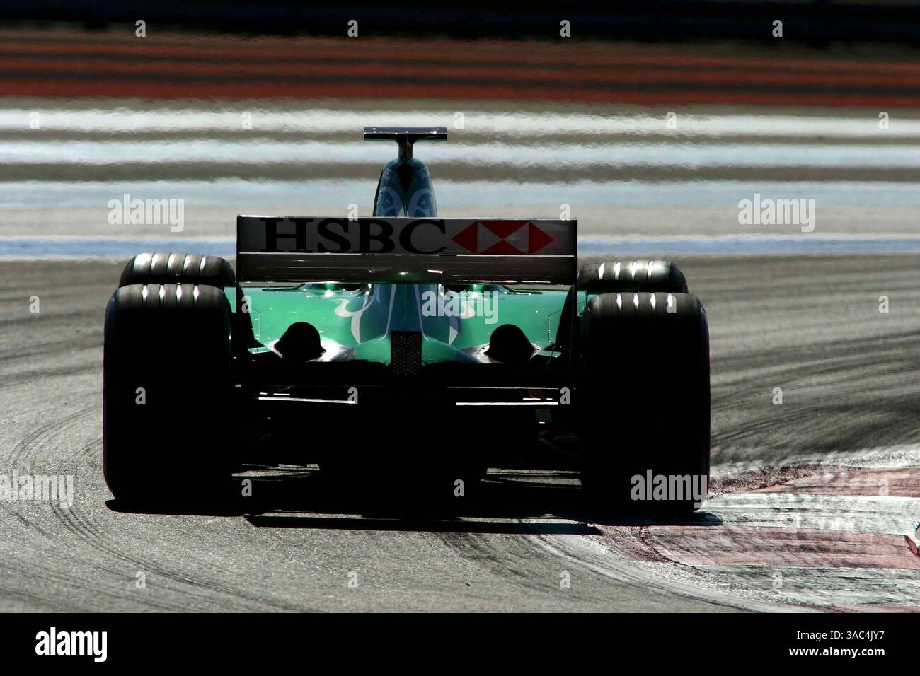 Mark Webber (AUS) Jaguar Cosworth R4..Formula One Testing, Paul Ricard ...