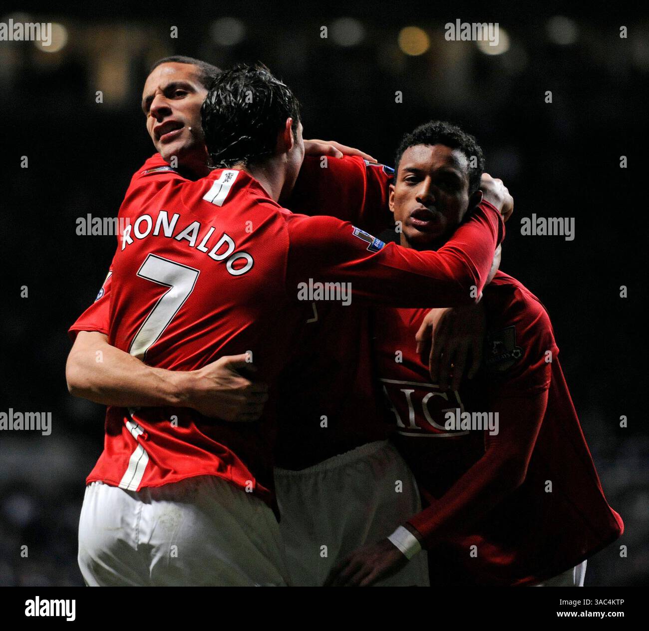 Cristiano ronaldo manchester united 2008 hi-res stock photography and ...