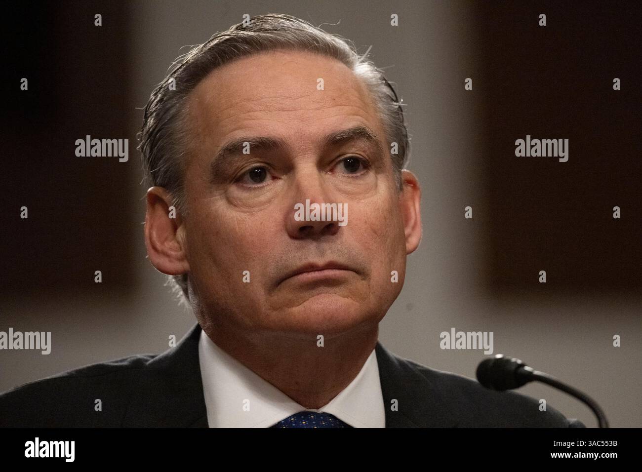 CEO of Boeing Kelly Ortberg sits before Senate Committee on Commerce ...