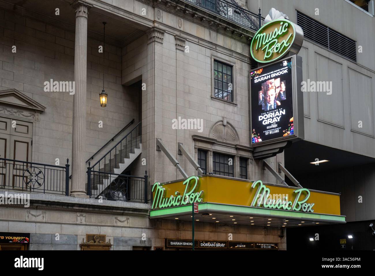 "The Picture of Dorian Gray" at the Music Box Theatre in Times Square ...