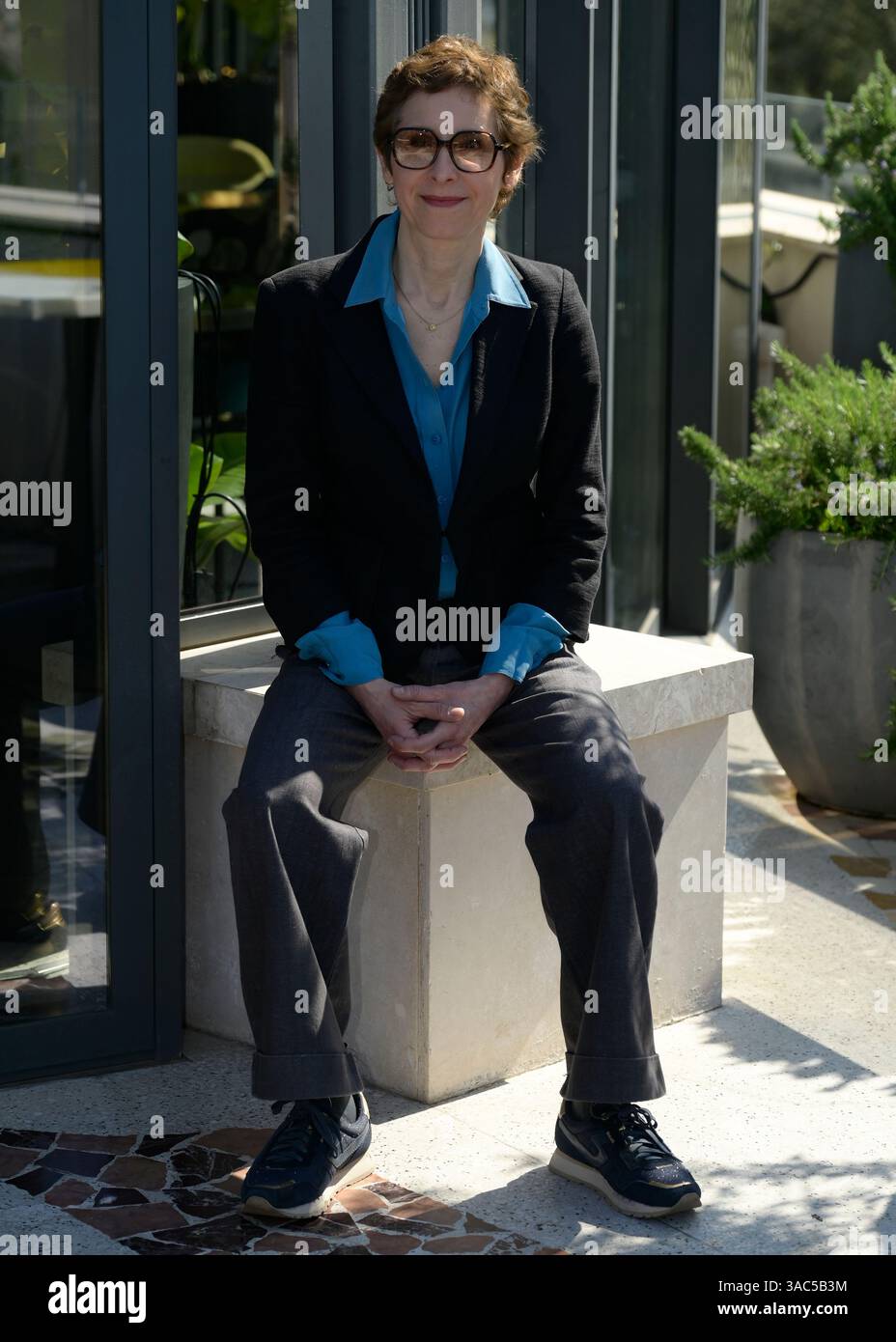 Rome, Italy. 03rd Apr, 2025. Carine Tardieu attends the photocall of ...