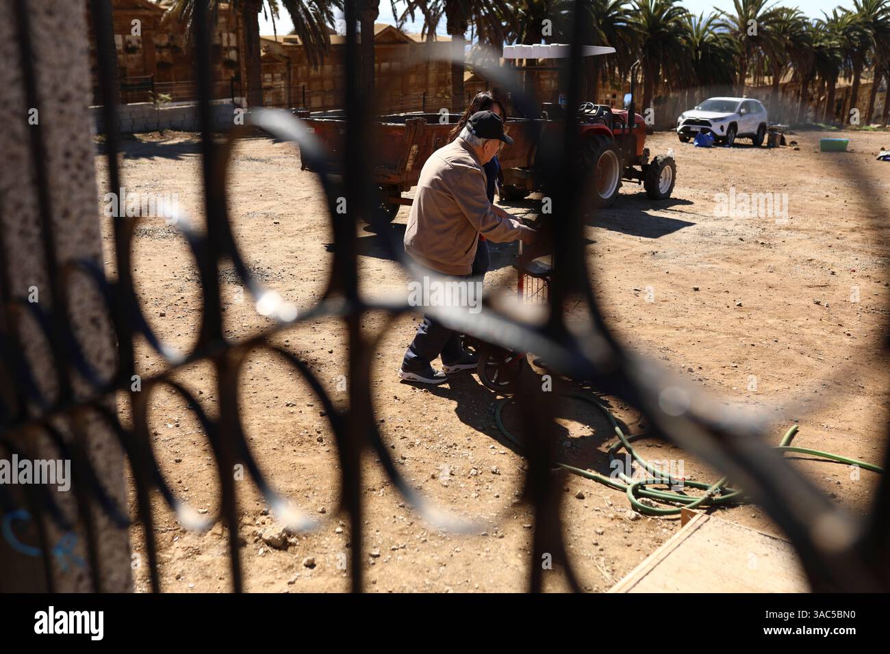 A relative of a detainee who disappeared during the Augusto Pinochet ...