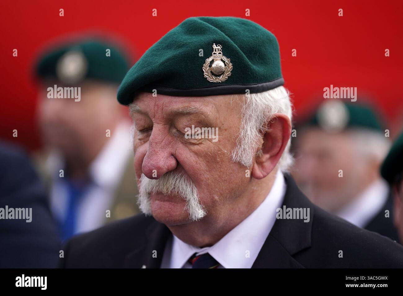 Commando veterans at a service attended by First Minister John Swinney ...