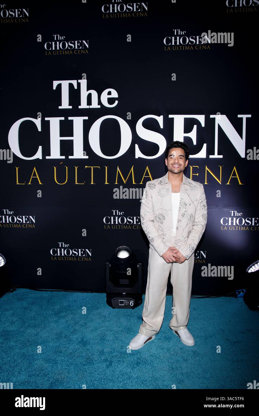 Mexico City, Mexico. 02nd Apr, 2025. Paras Patel attends The Chosen ...