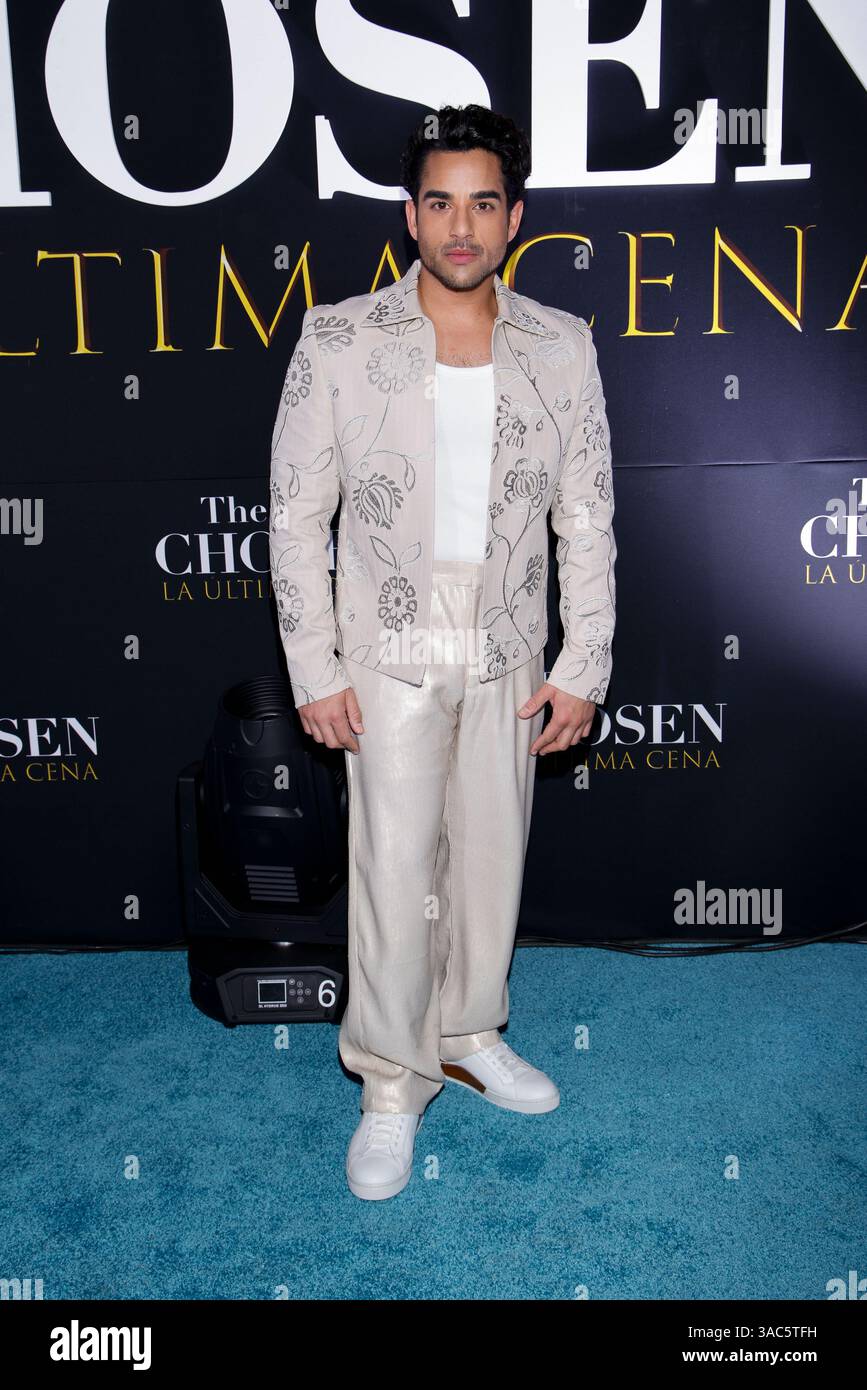 Mexico City, Mexico. 02nd Apr, 2025. Paras Patel attends The Chosen ...