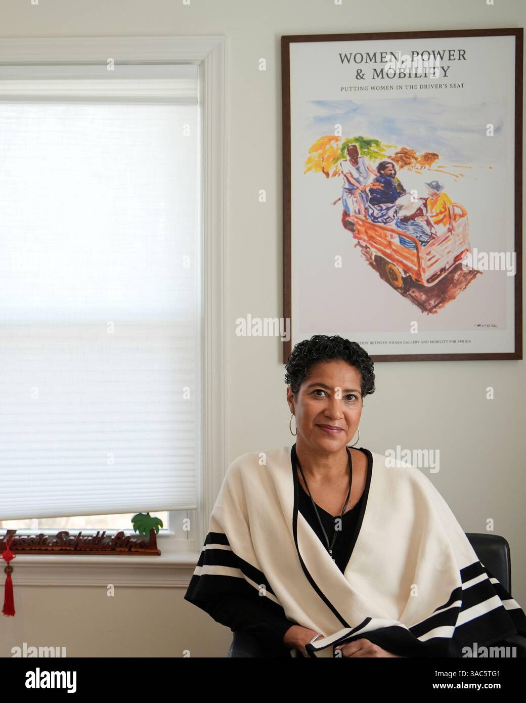 Jessie Schutt-Aine, the executive director of the Clara Lionel ...