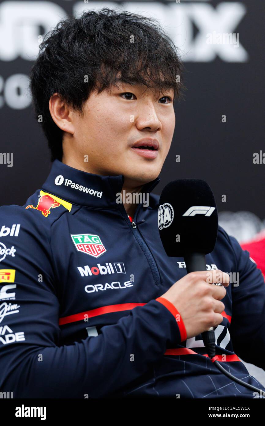 Suzuka, 03 Apr 2025: Yuki Tsunoda (JPN) of Red Bull Racing during the 2025 Japan Formula One ...