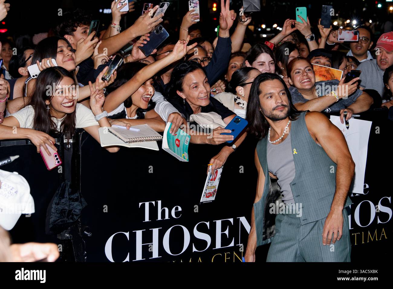 Shahar Isaac attends The Chosen Season 5 Premiere on April 2, 2025 in ...