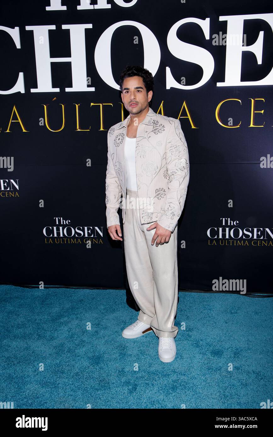 Mexico City, Mexico. 02nd Apr, 2025. Paras Patel attends The Chosen ...