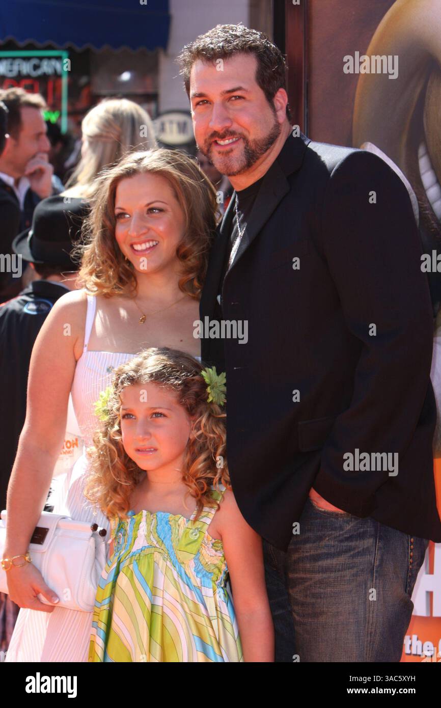 Mar 09, 2008 - Westwood, California, USA - JOEY FATONE & Family at the ...