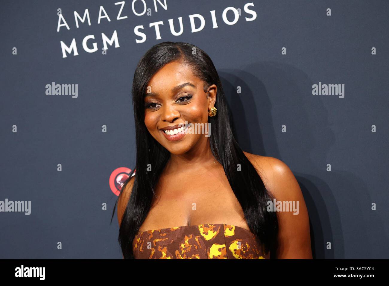 Las Vegas, United States. 02nd Apr, 2025. Mallory Johnson arrives for ...