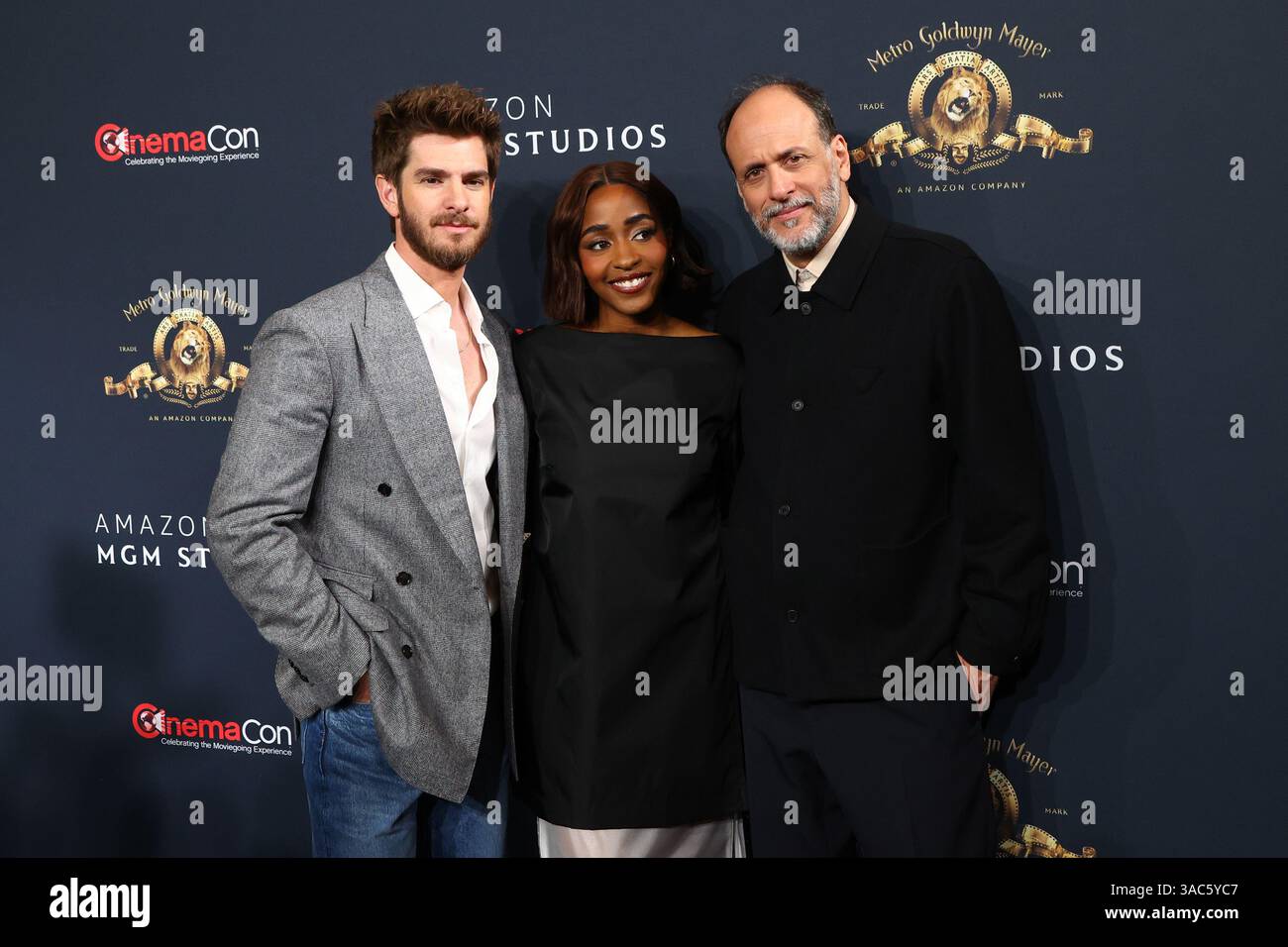 Andrew garfield and ayo edebiri hi-res stock photography and images - Alamy