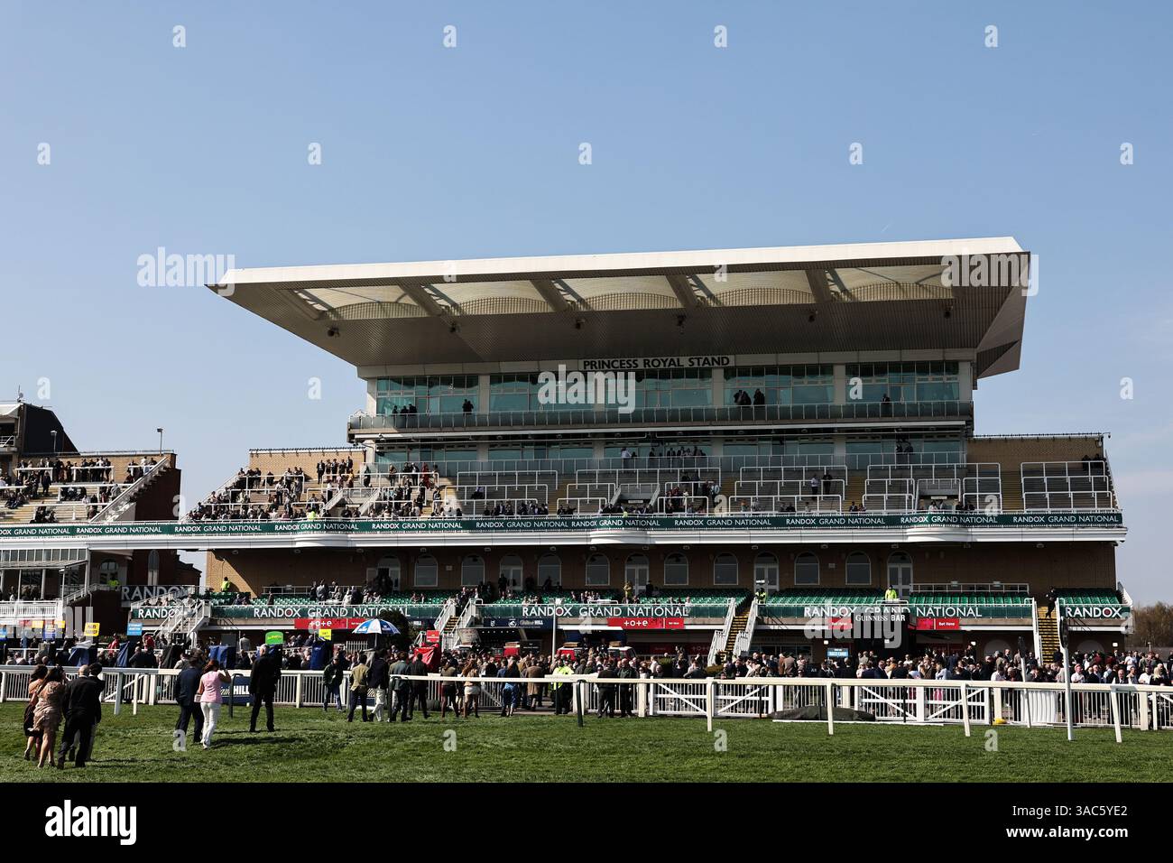 Liverpool, UK. 03rd Apr, 2025. A general view of Princess Royal Stand ...