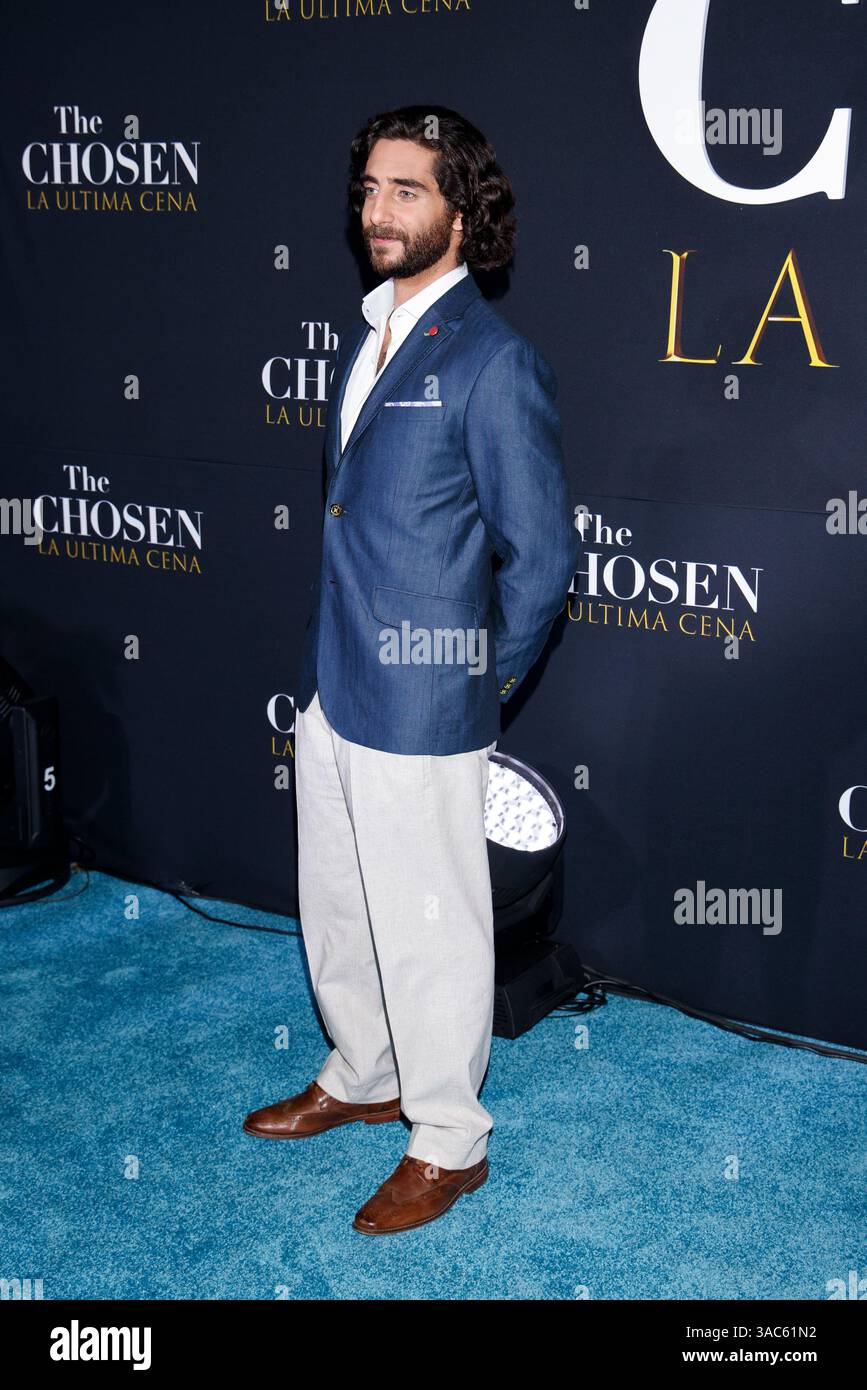 Mexico City, Mexico. 02nd Apr, 2025. Luke Dimyan attends The Chosen ...
