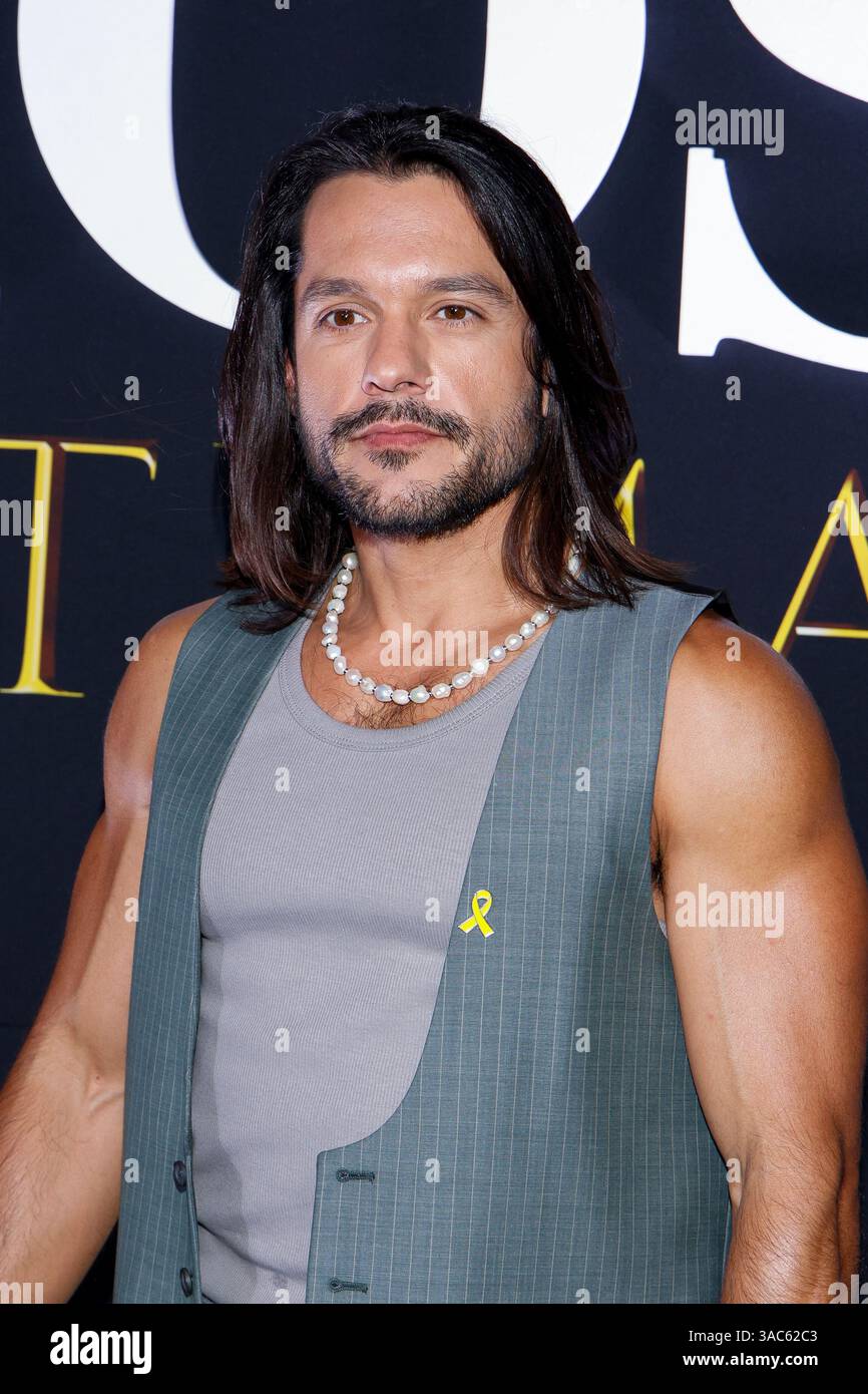 Shahar Isaac attends The Chosen Season 5 Premiere on April 2, 2025 in ...