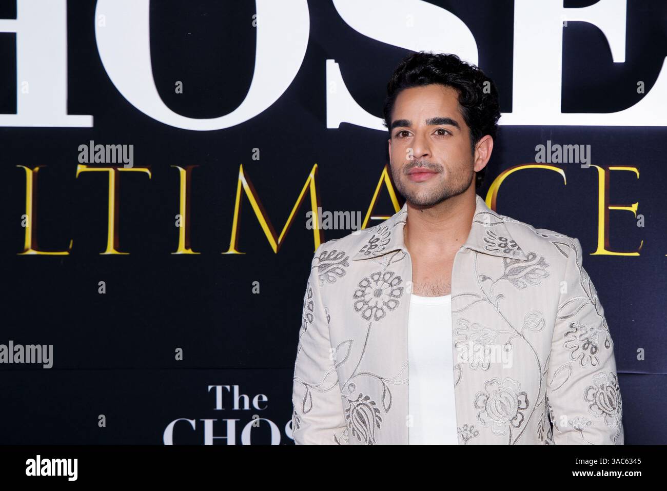 Paras Patel attends The Chosen Season 5 Premiere on April 2, 2025 in Mexico City, Mexico (Photo ...