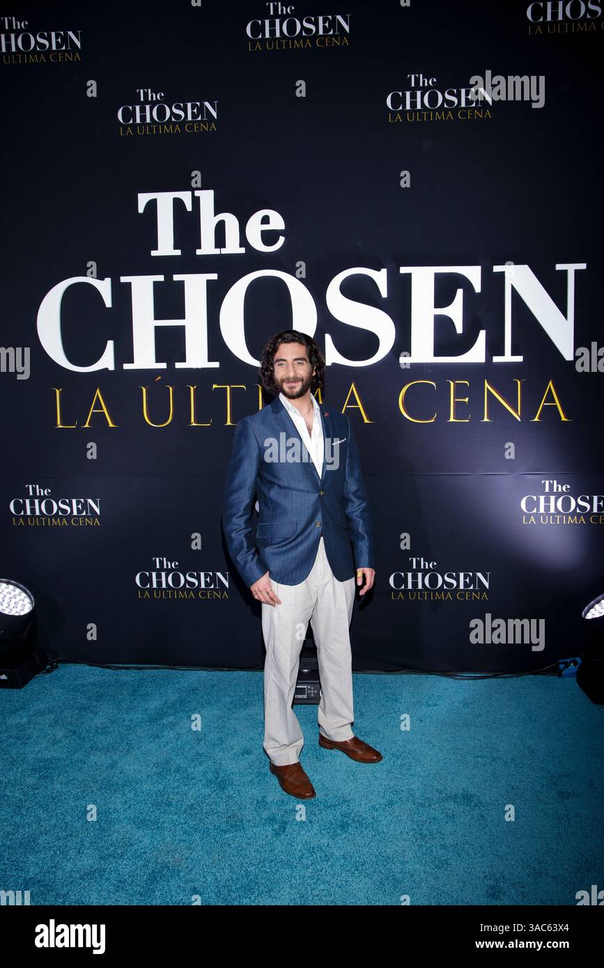 Mexico City, Mexico. 02nd Apr, 2025. Luke Dimyan attends The Chosen ...
