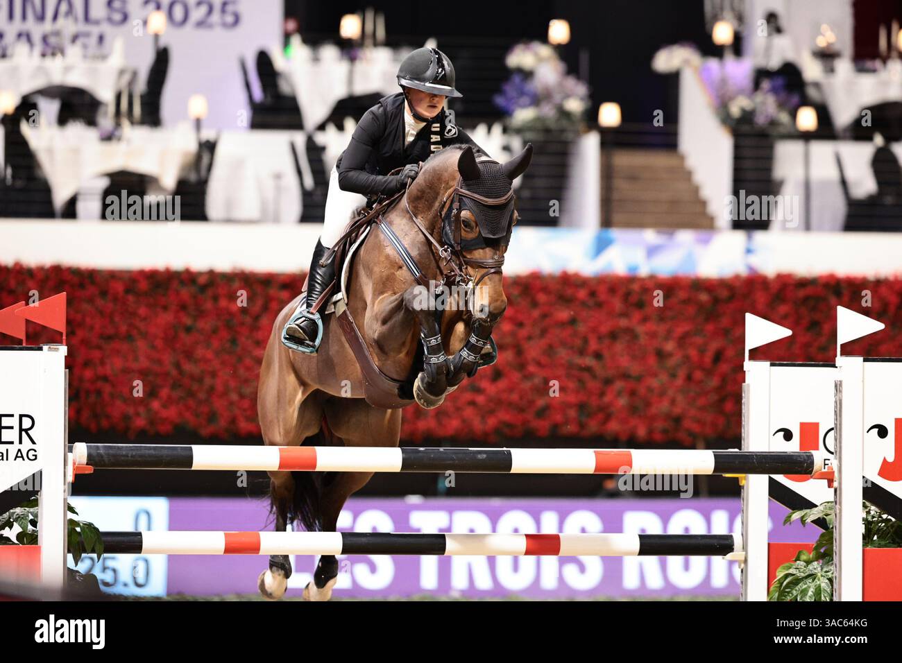 Julie CARLBERG of Sweden with Mila-Sue PS during the Prize of Swiss ...