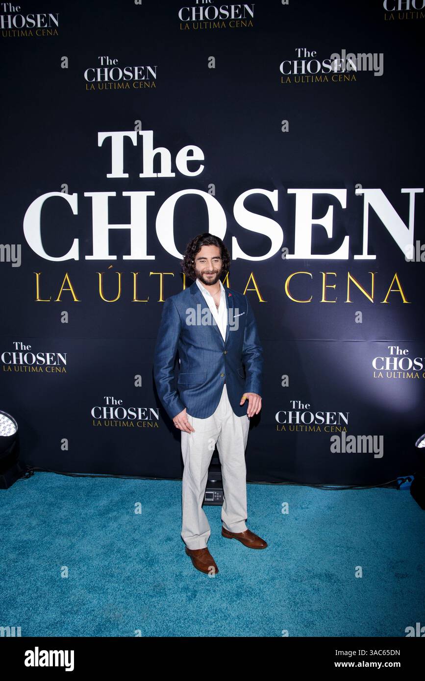 Mexico City, Mexico. 02nd Apr, 2025. Luke Dimyan attends The Chosen ...