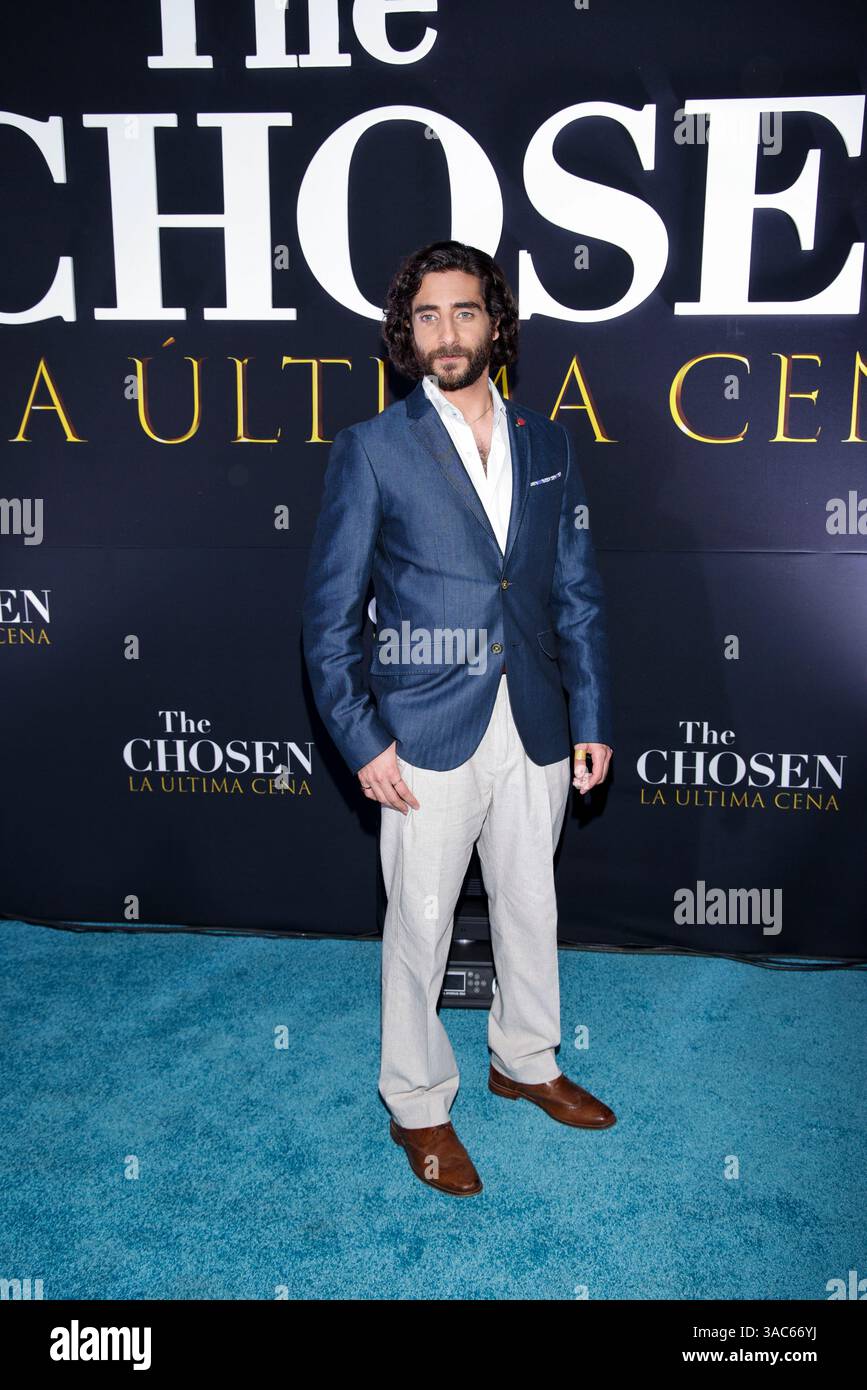 Mexico City, Mexico. 02nd Apr, 2025. Luke Dimyan attends The Chosen ...