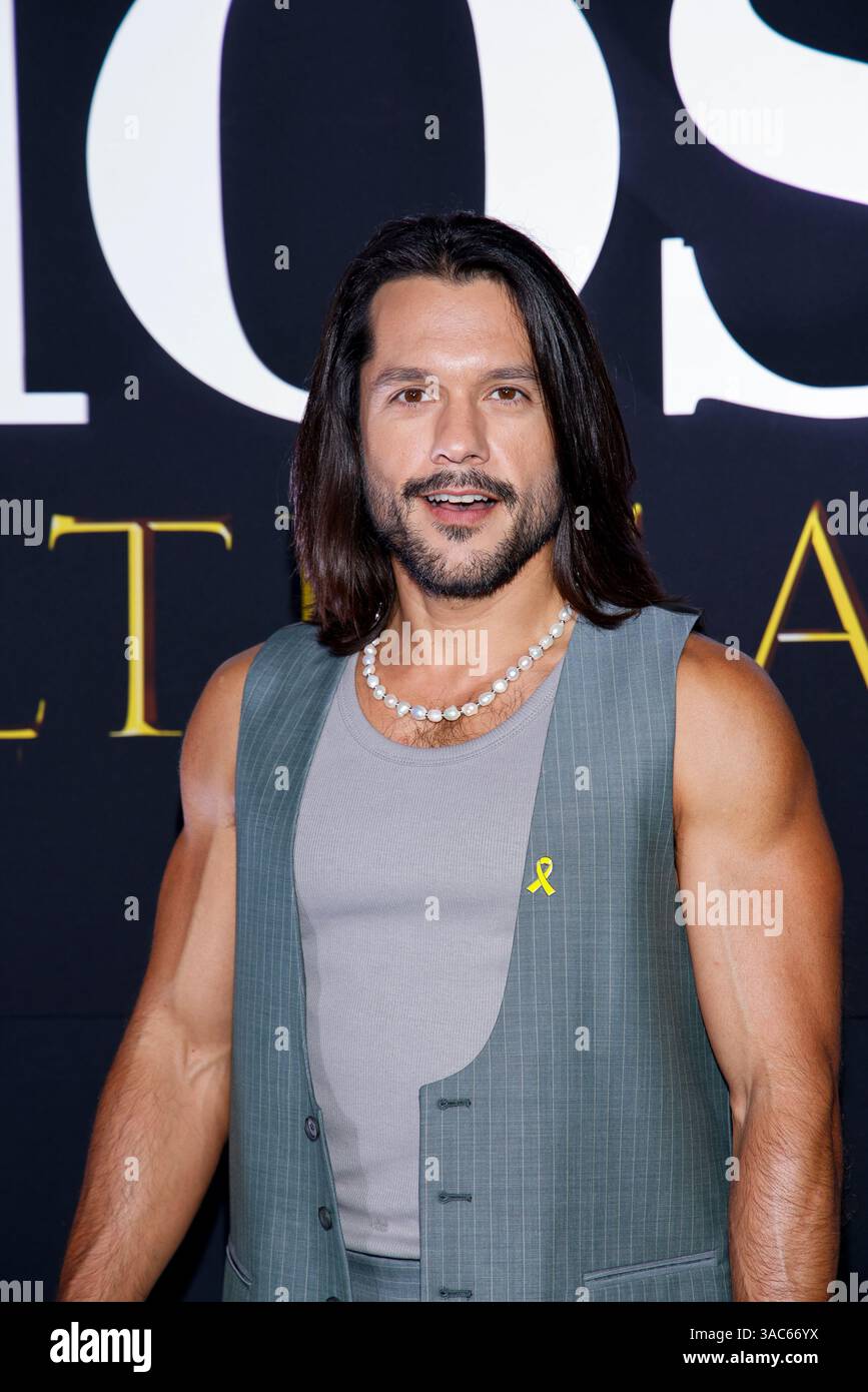 Shahar Isaac attends The Chosen Season 5 Premiere on April 2, 2025 in ...