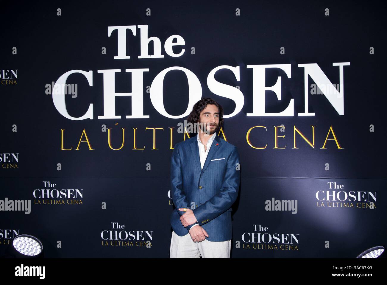 Luke Dimyan attends The Chosen Season 5 Premiere on April 2, 2025 in ...