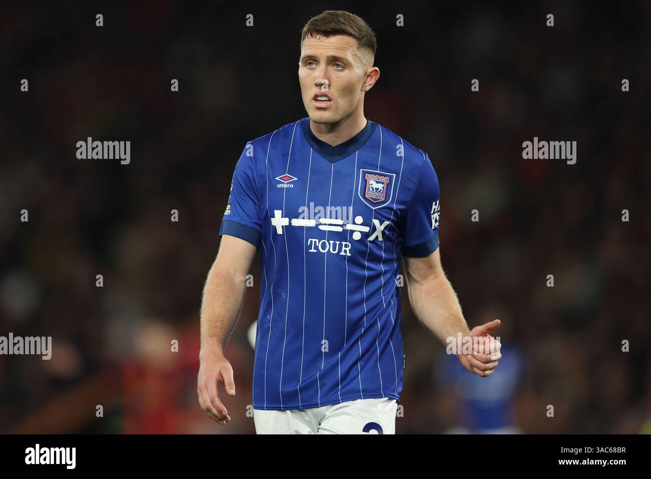 Bournemouth, UK. 2nd Apr, 2025. Dara O'Shea of Ipswich Town during the ...