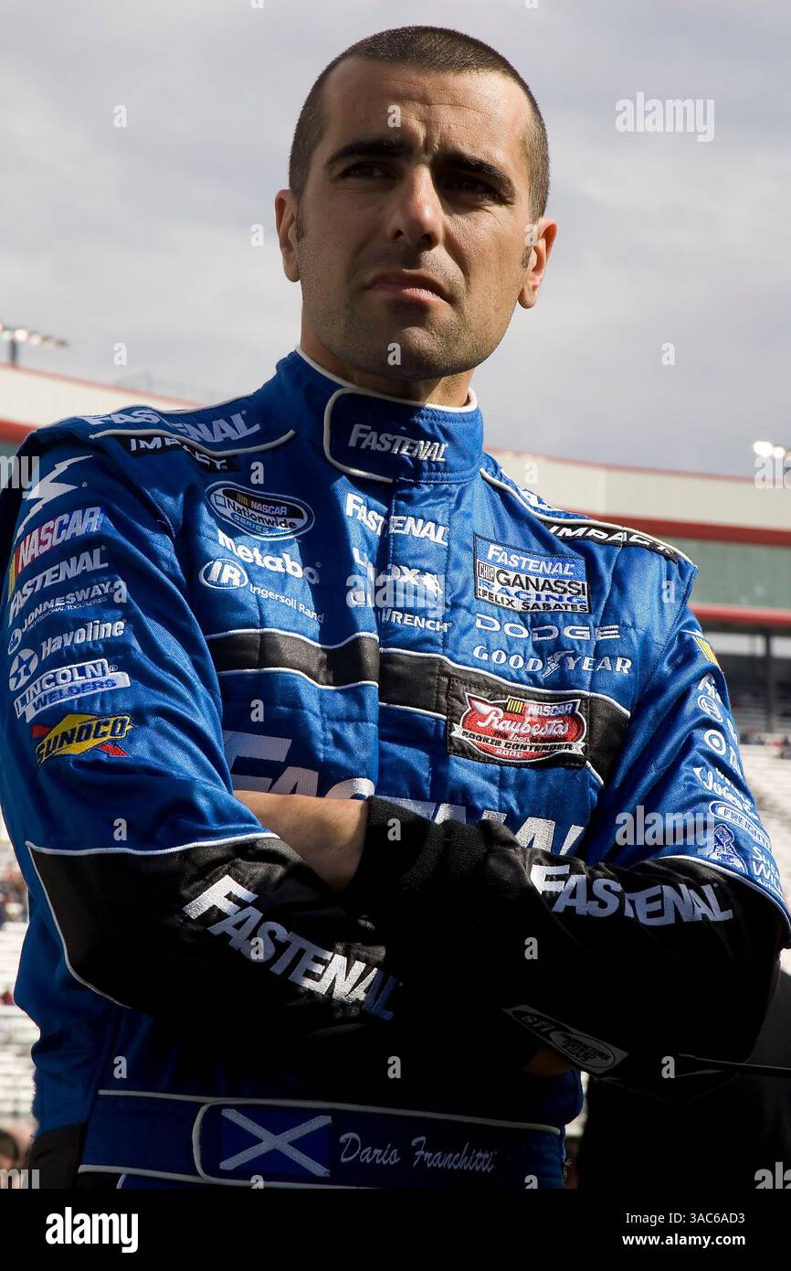 March 15, 2008 Bristol, Tennessee - Dario Franchitti during pre race ...