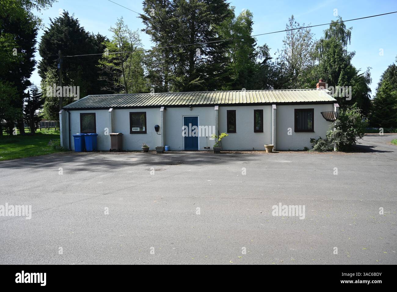 RAF Melbourne forma ww2 military airfield technical site. Maycrete ...