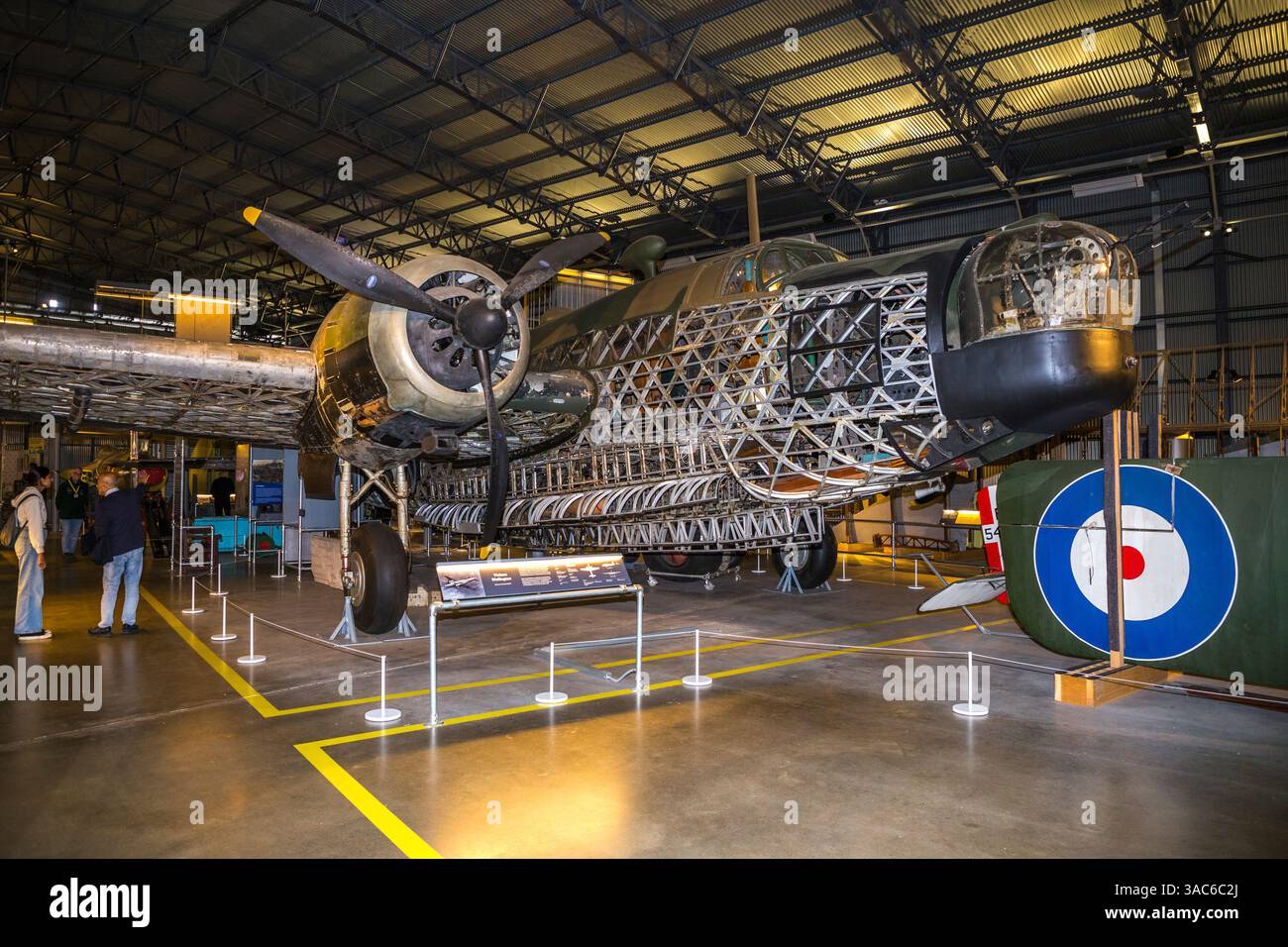 Brooklands-built Vickers Wellington MK1A bomber plane / airplane ...
