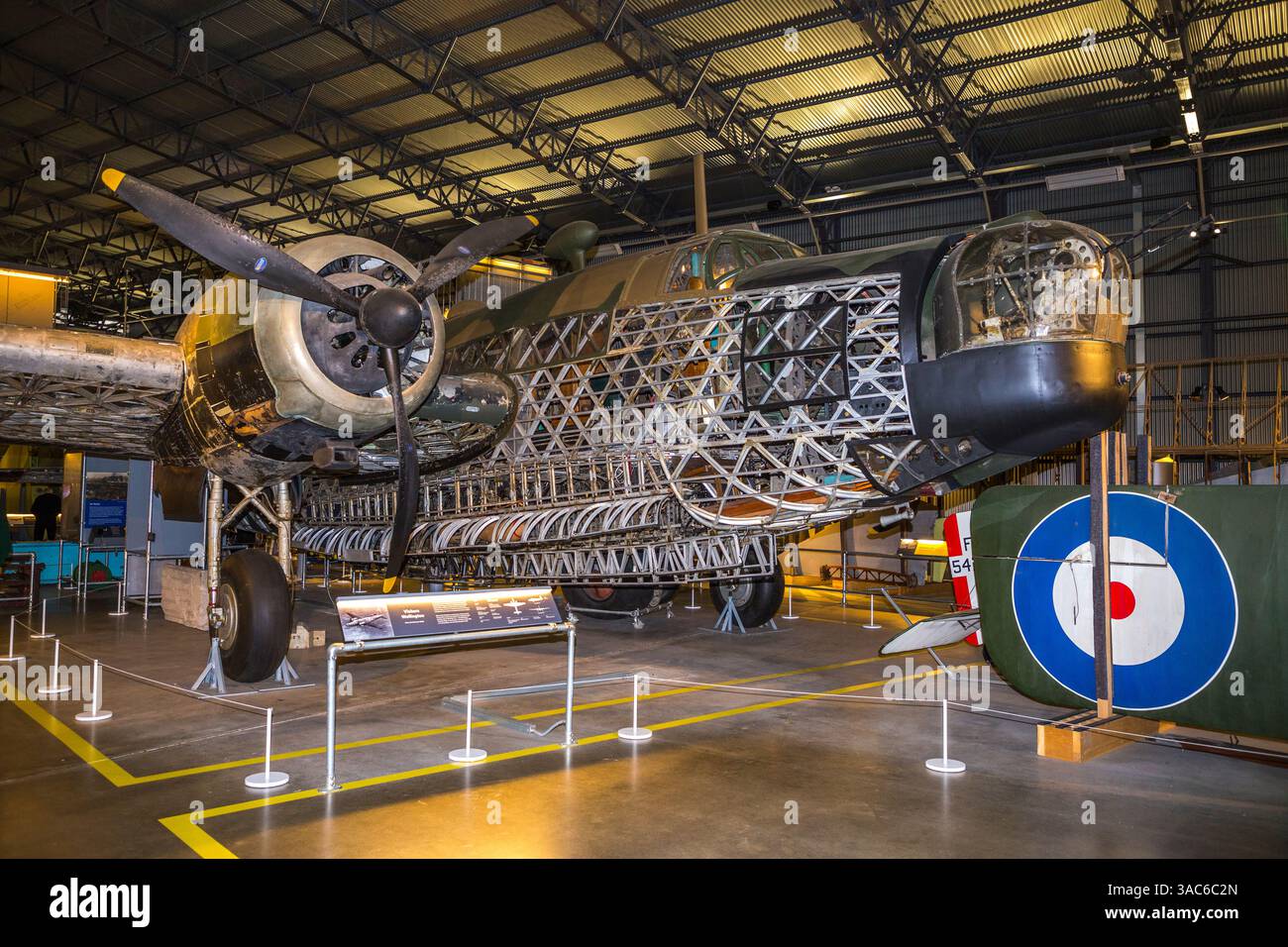 Brooklands-built Vickers Wellington MK1A bomber plane / airplane ...