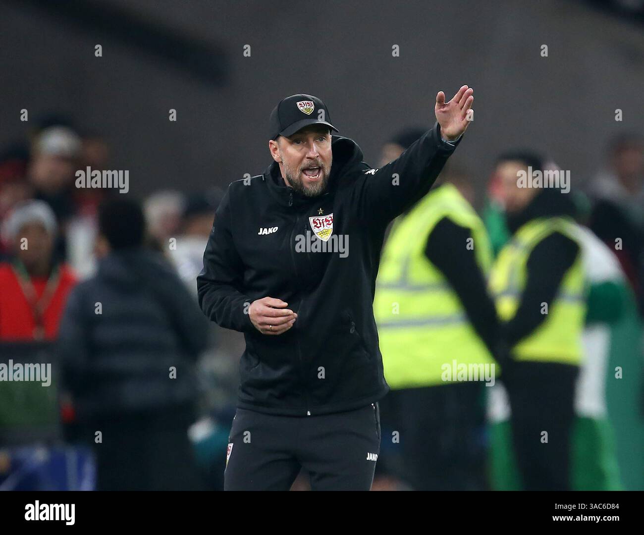 Trainer Sebastian Hoeneß (VfB) . Sport: Fussball: DFB-Pokal : Saison 24 ...