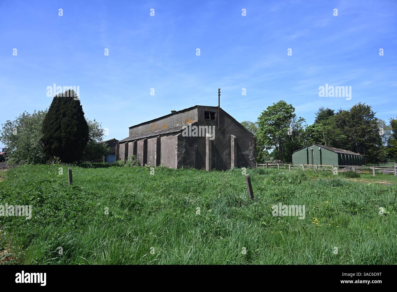 RAF Melbourne forma ww2 military airfield technical site. dinghy store ...