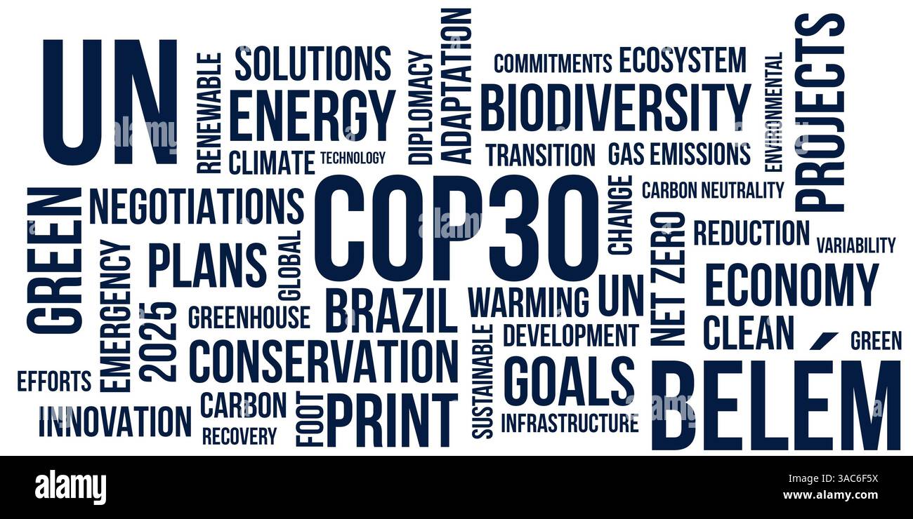 COP30. UN Climate Change Conference which will be held - Belém ...