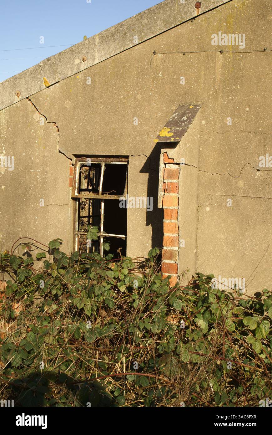 RAF Melbourne forma ww2 military airfield technical site. Maycrete ...