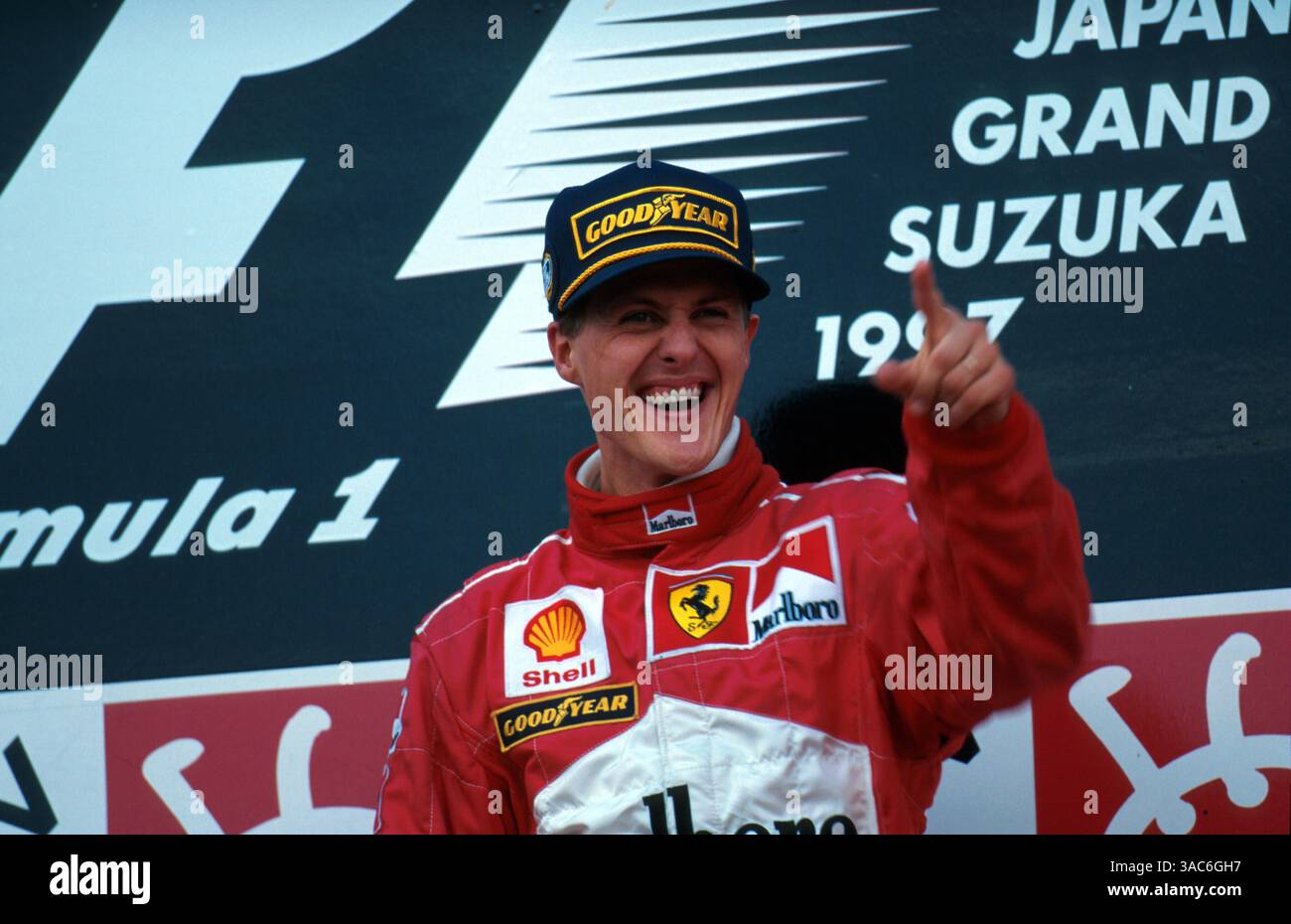 Winner Michael Schumacher(GER) Ferrari F310B..Japanese Grand Prix ...