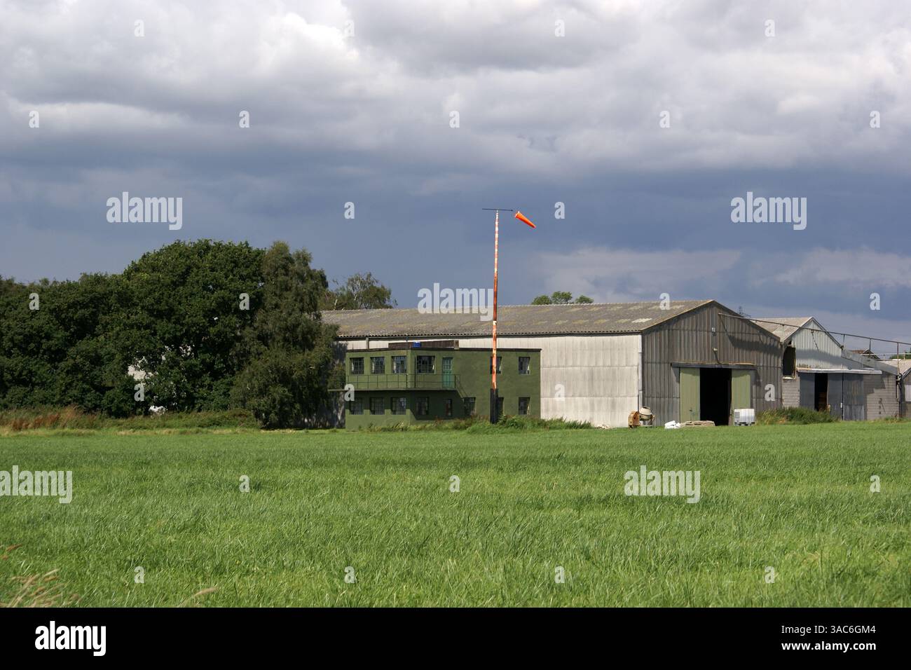 RAF Melbourne forma ww2 military airfield technical site. watch office ...