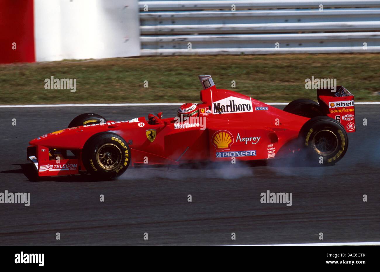 Eddie Irvine(GBR) Ferrari F310B, 3rd place..Japanese Grand Prix, Suzuka ...