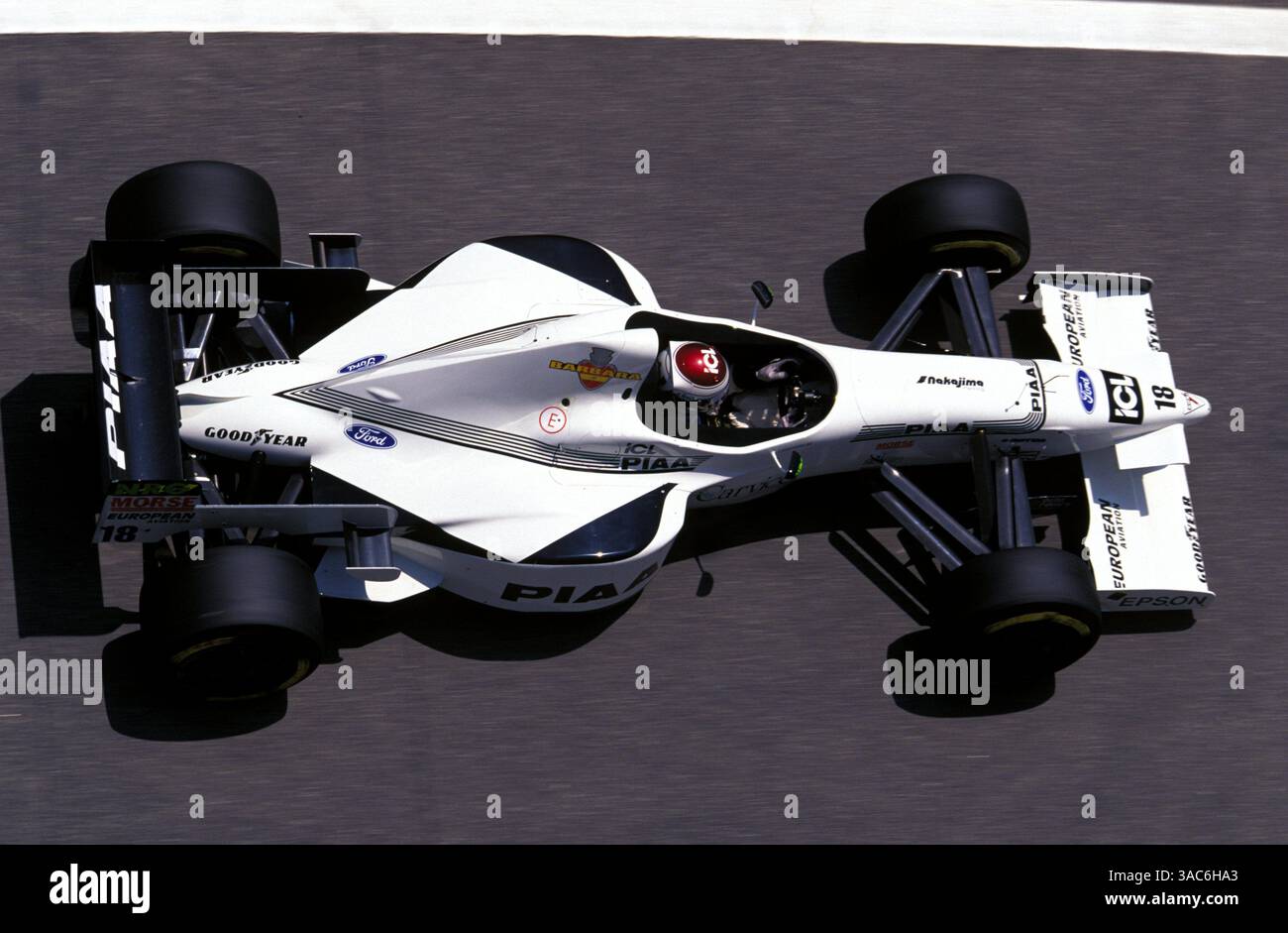 Jos Verstappen (NED) Tyrrell Ford 025 finished in 11th place...Formula ...