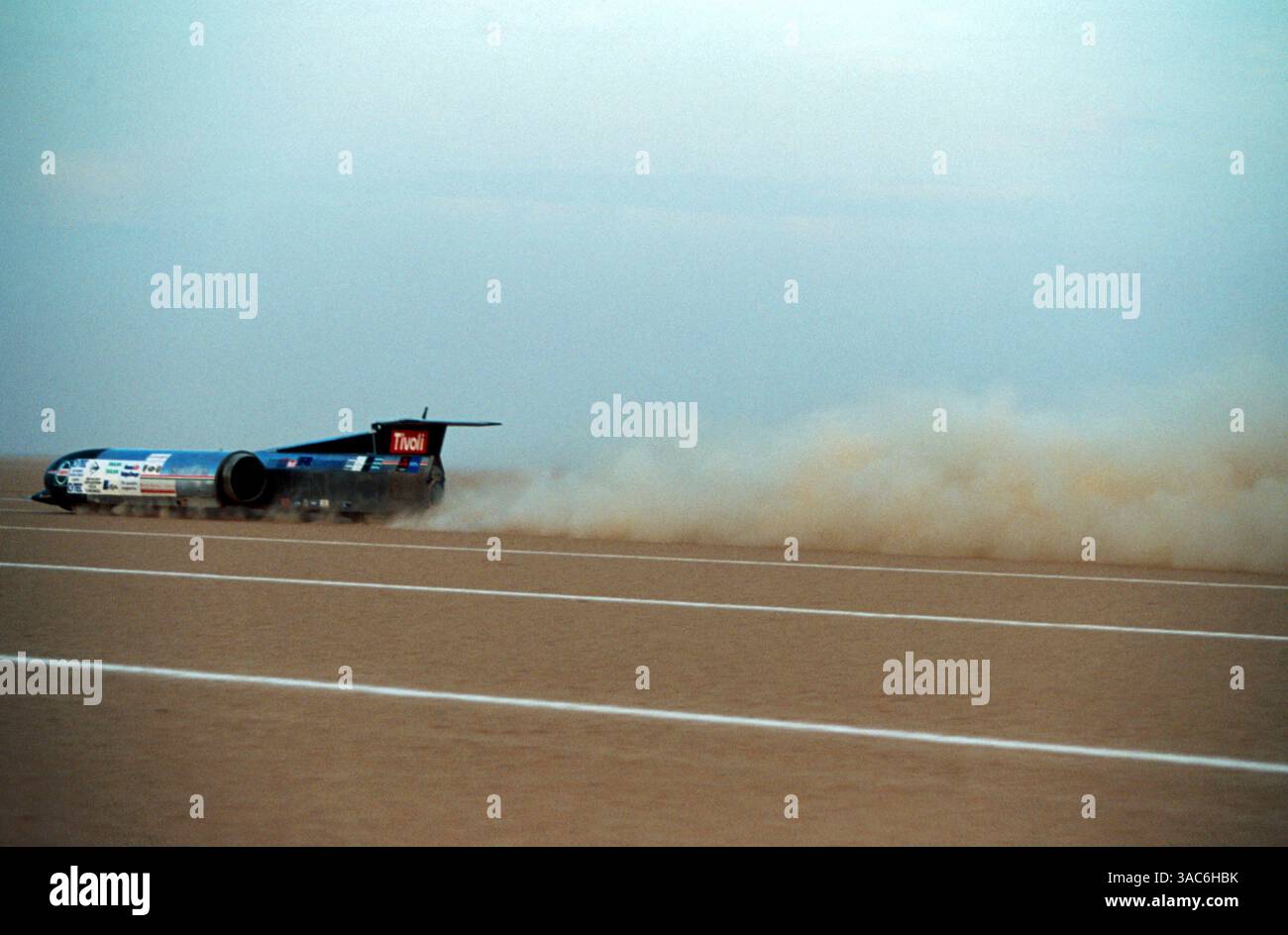 The Thrust SSC has reached speeds of 300mph in test runs for next yearâ ...