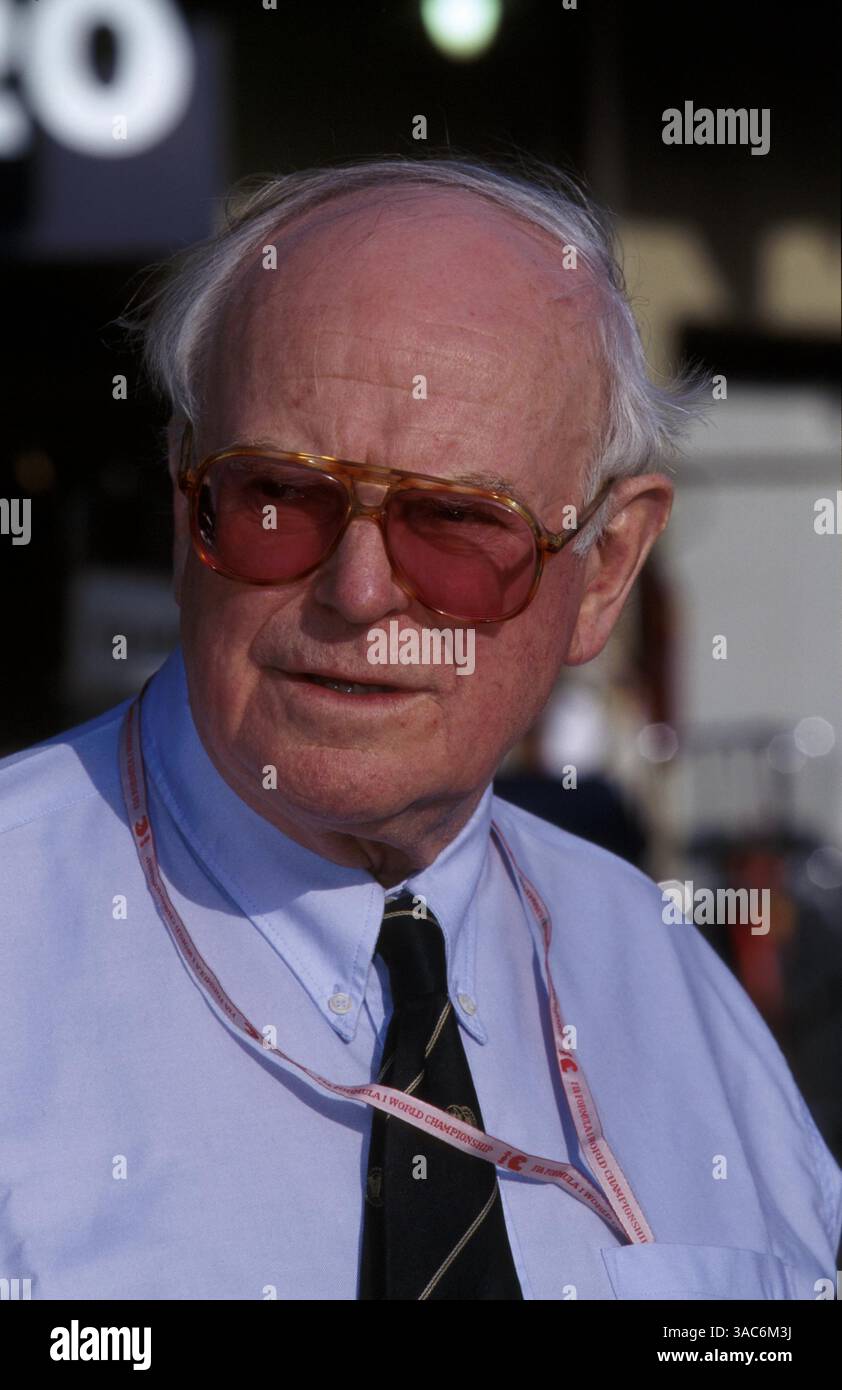 Prof. Sid Watkins (GBR) FIA Doctor ..Formula One World Championship ...