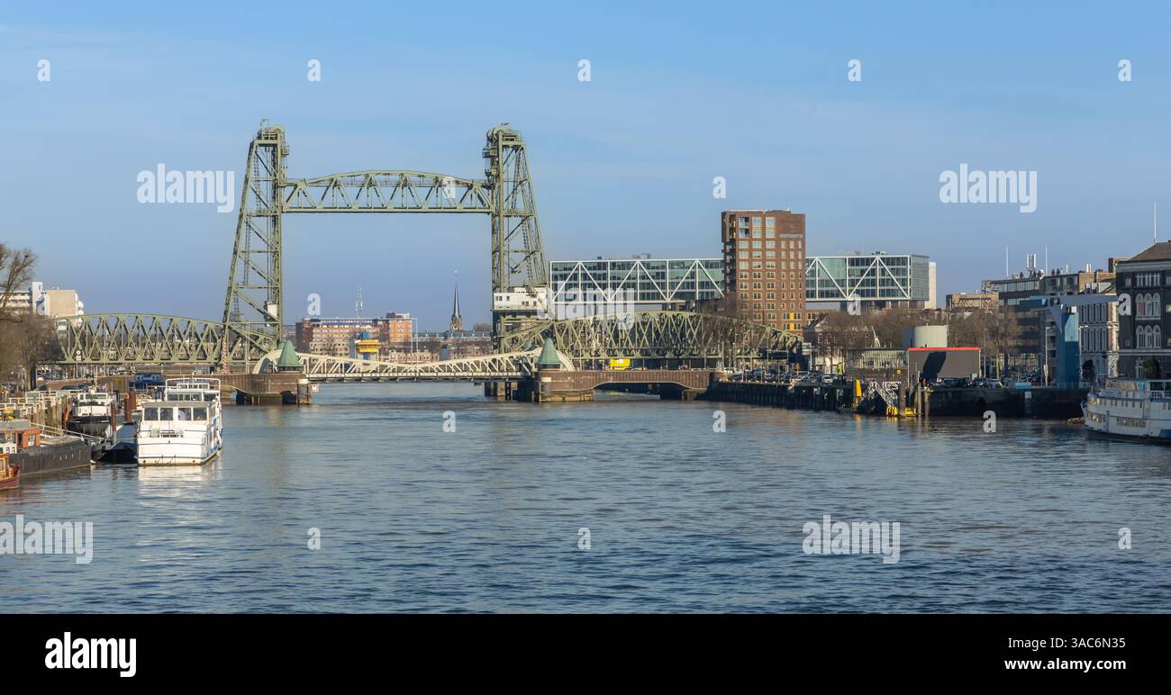 The Hef is the popular name for the Koningshavenbrug, a railway lifting ...