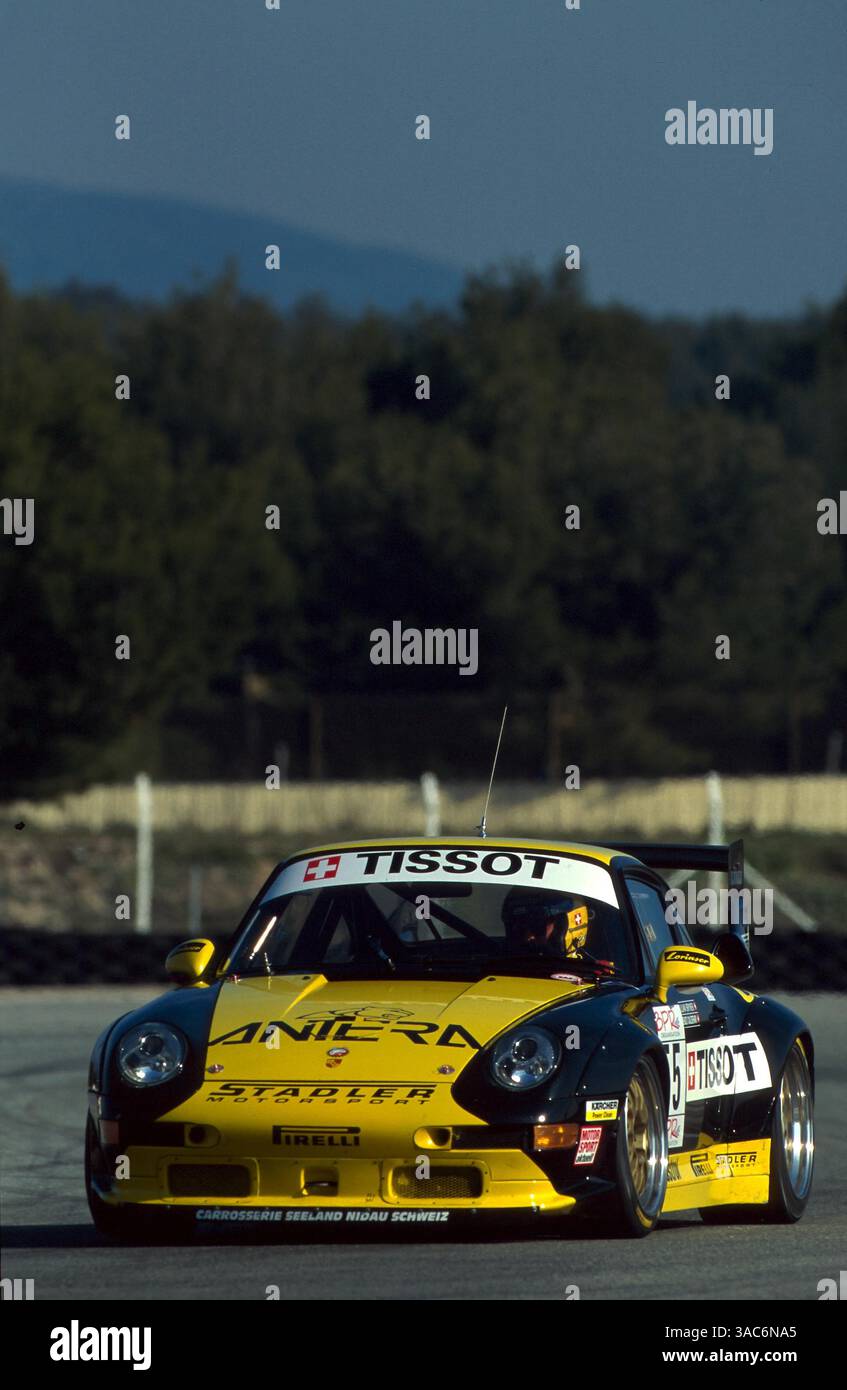 Enzo Calderari (SUI) / Lilian Bryner (SUI) Stadler Motorsport Porsche ...