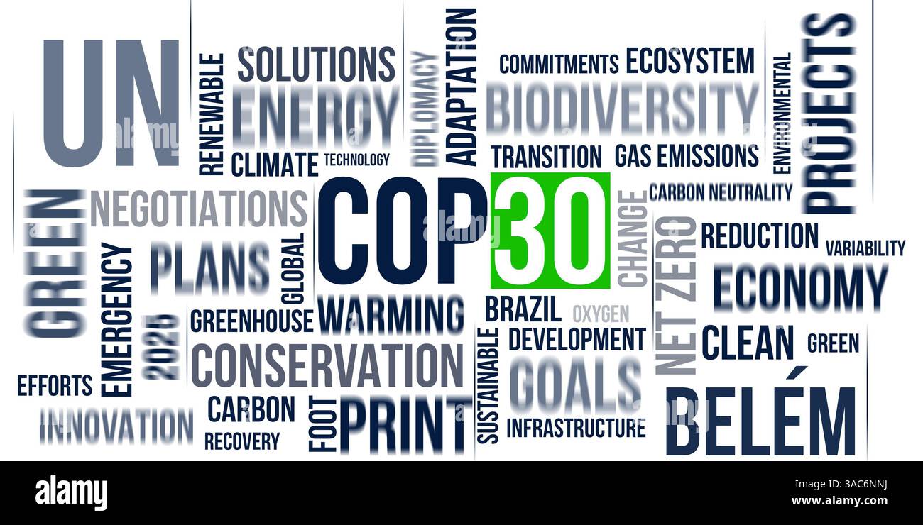 COP30. UN Climate Change Conference which will be held - Belém ...