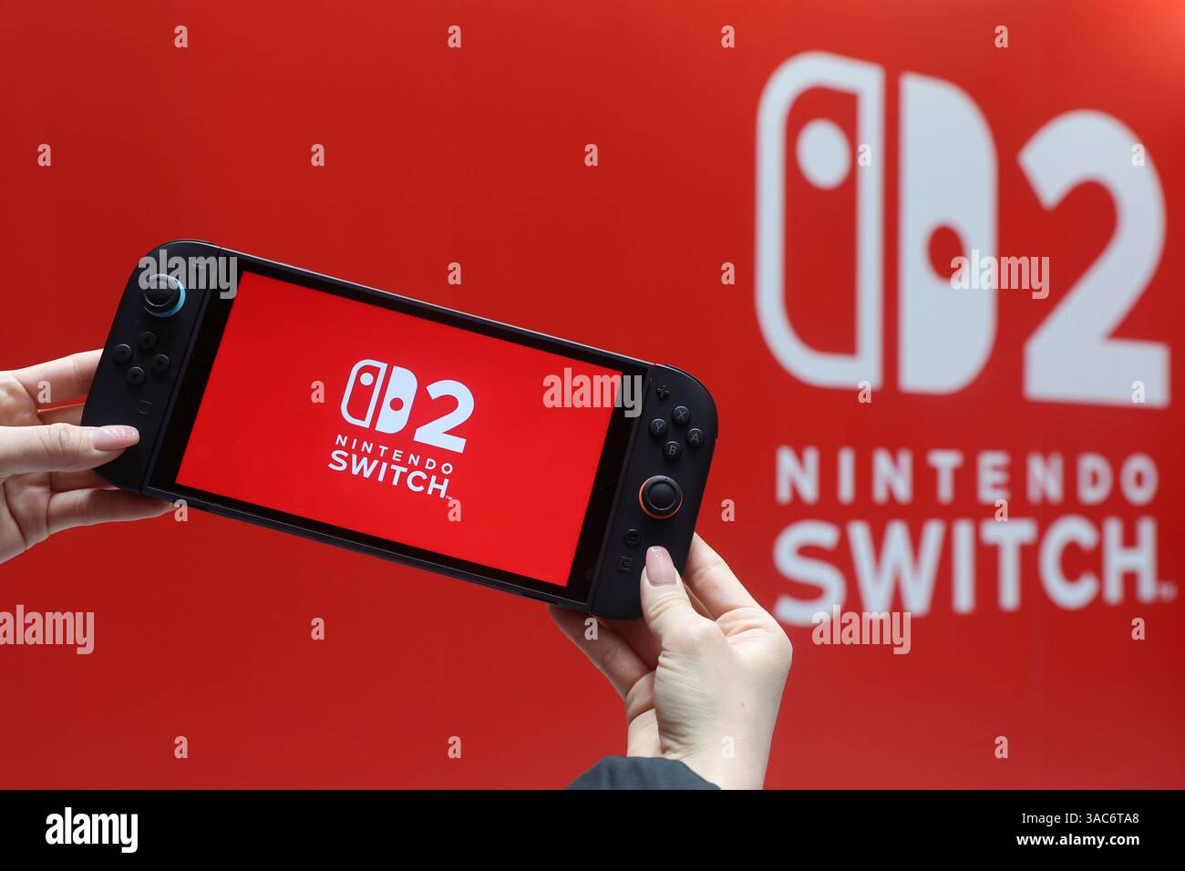 Nintendo's new game console "Nintendo Switch 2" media experience event ...